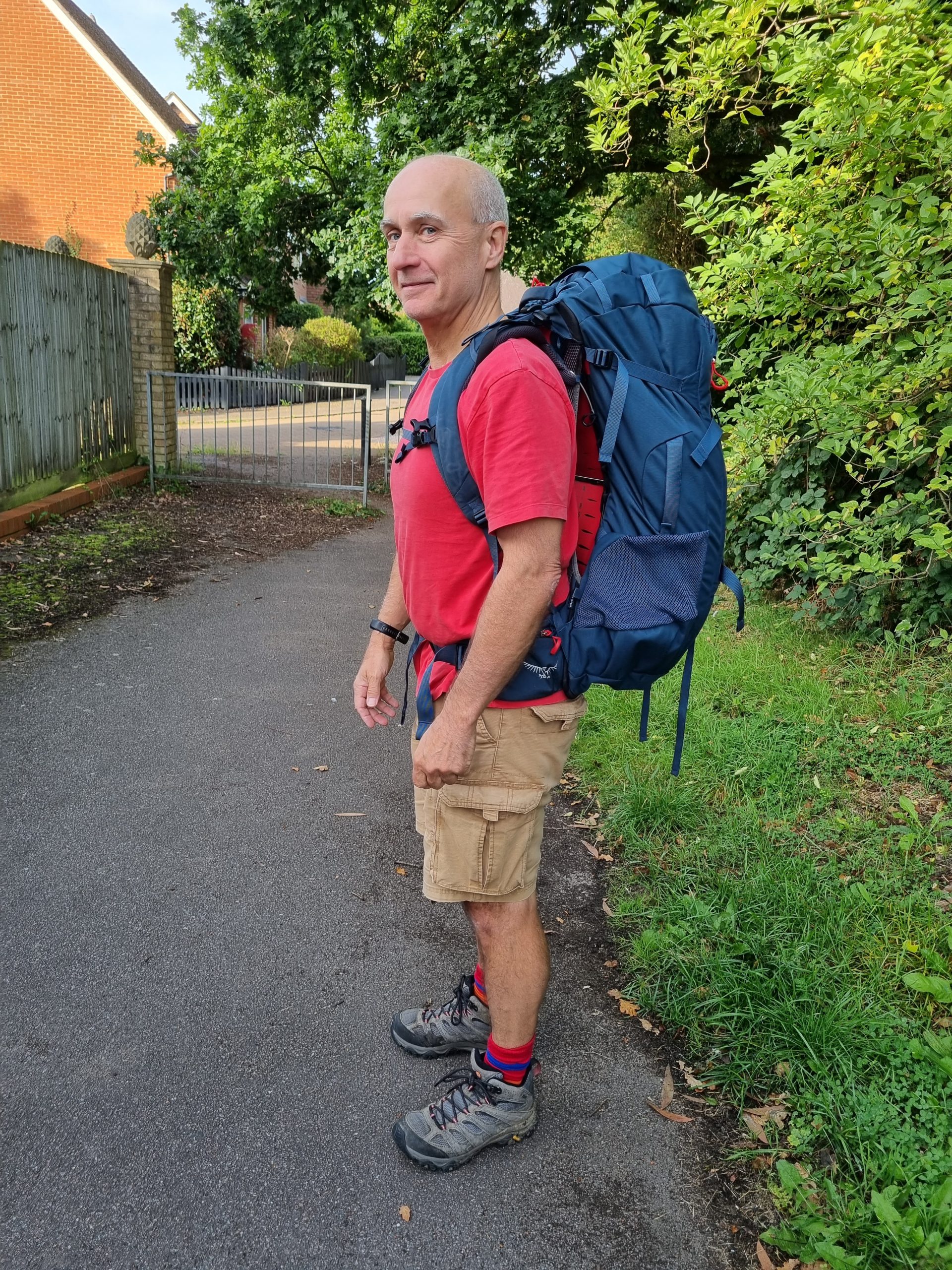 Practice backpack walk – Silver Haired Wanderers